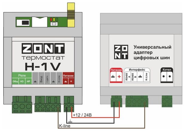 Инструкция по эксплуатации Универсальный адаптер цифровых шин (DIN) — Библиотека Микро Лайн